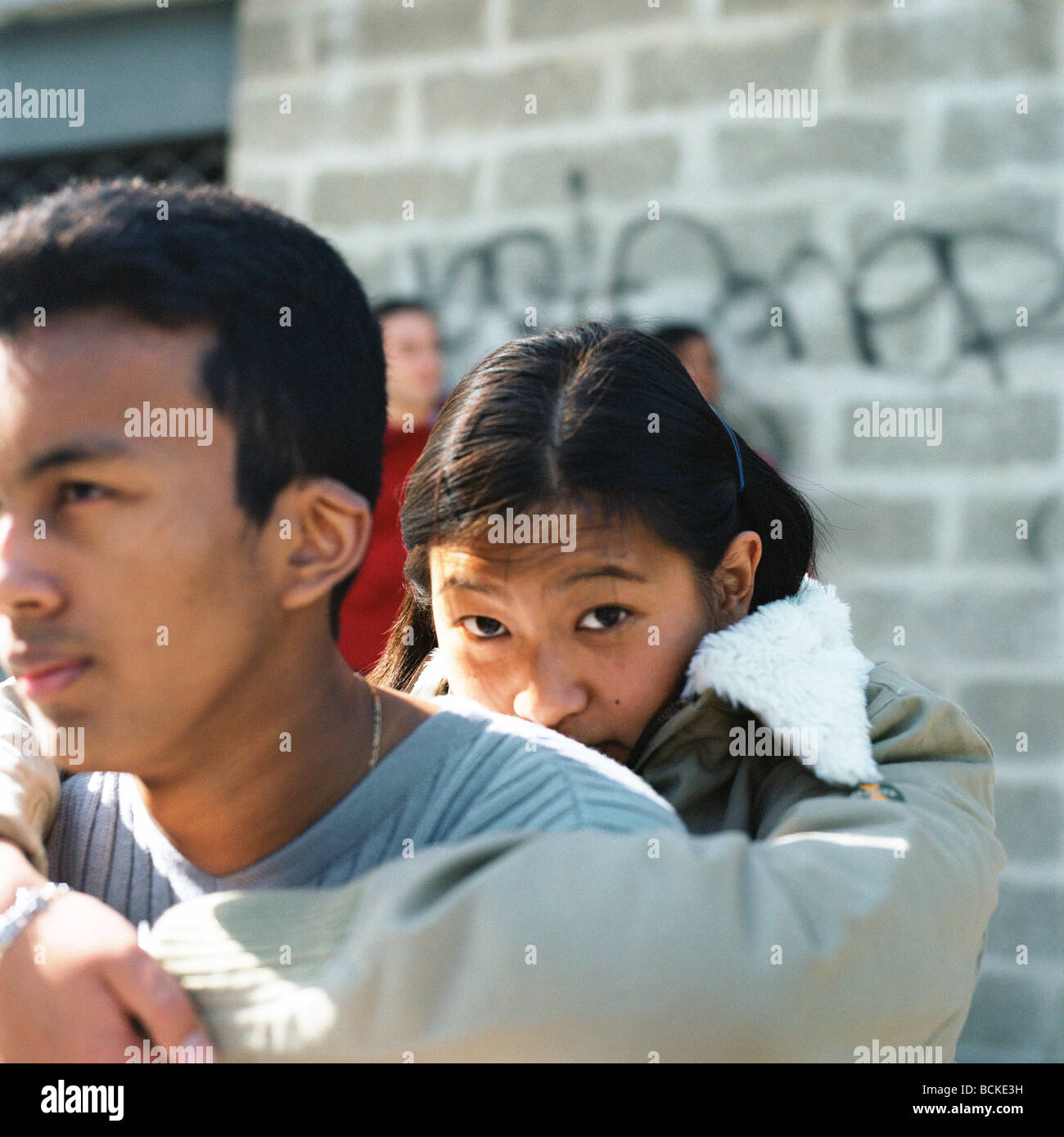 Graffiti daytime daylight front view hi-res stock photography and ...