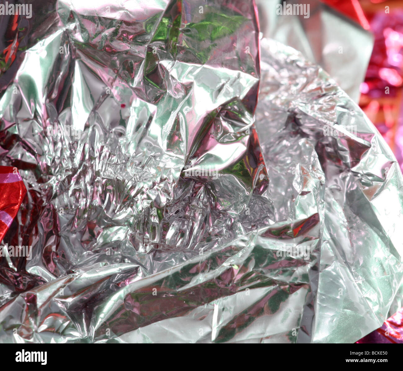 Close-up picture of candy wrapper Stock Photo - Alamy
