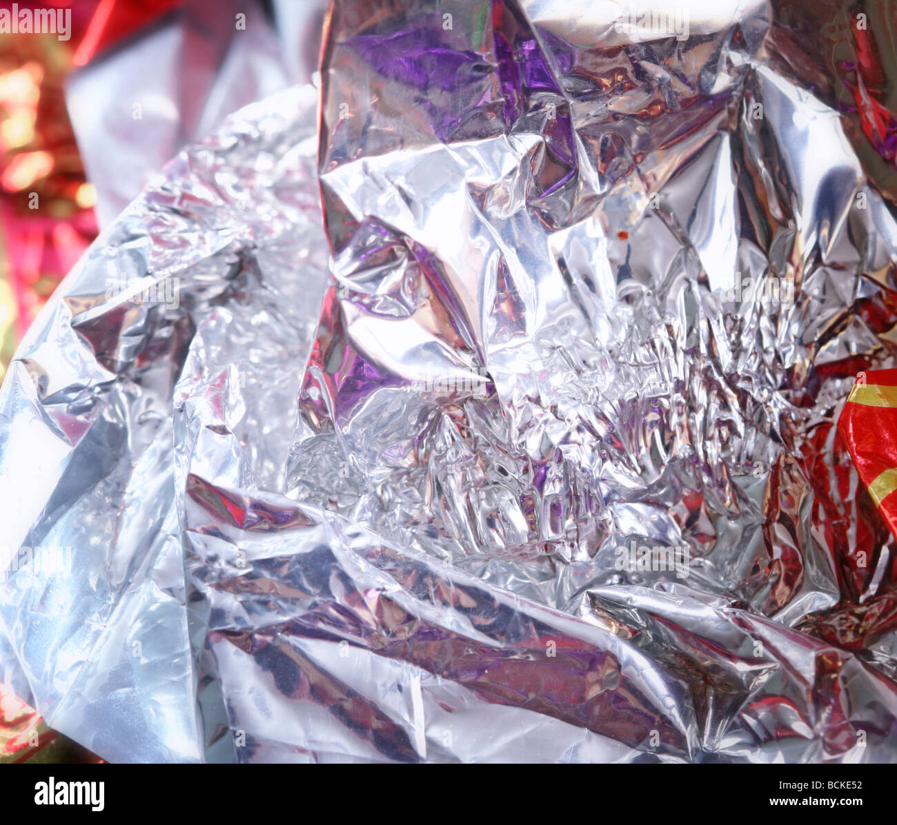Close-up picture of candy wrapper Stock Photo - Alamy