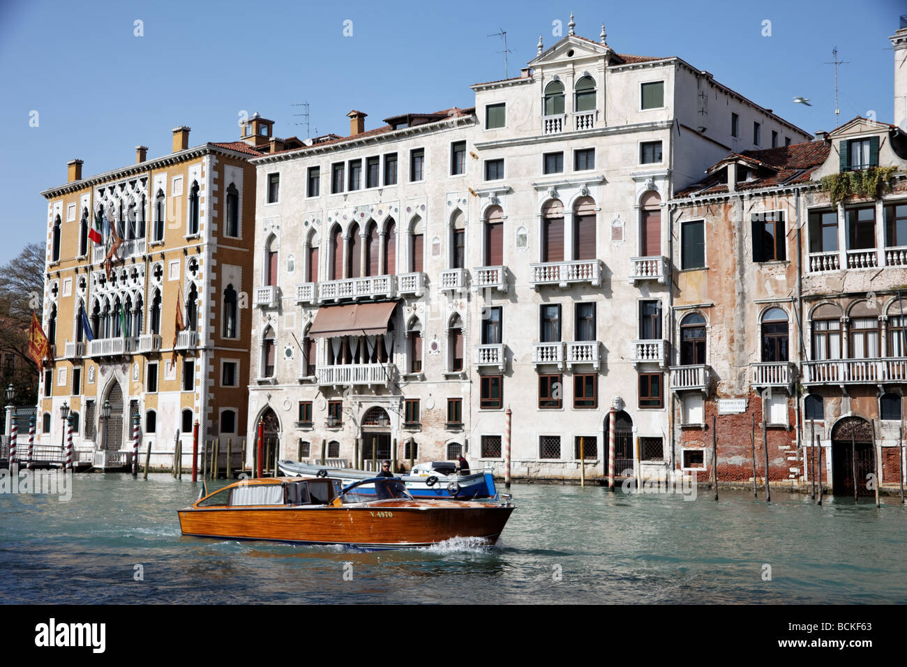 The famous Grand Canal in Venice, Italy, Europe Stock Photo - Alamy