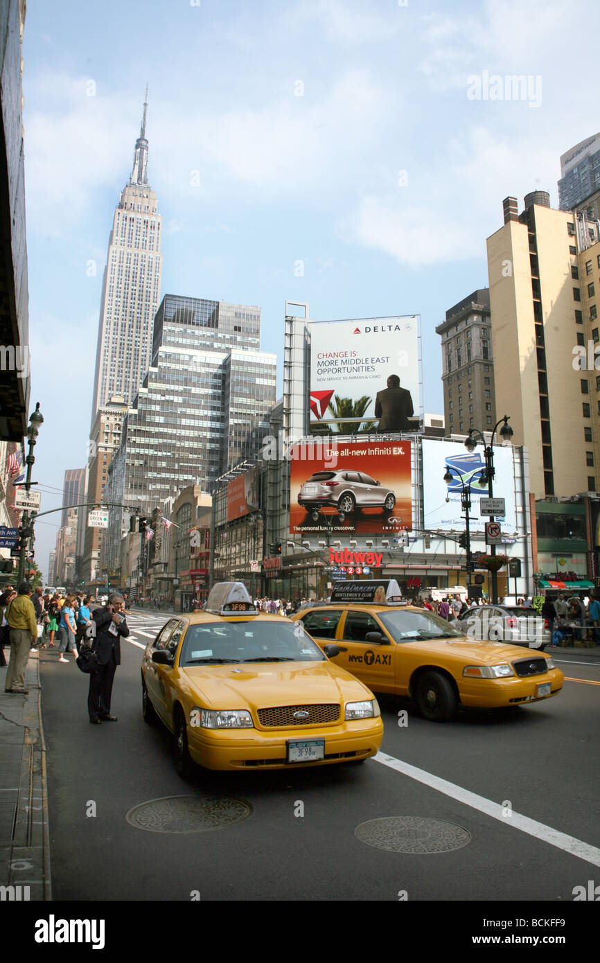 USA, New York, street scene Stock Photo - Alamy