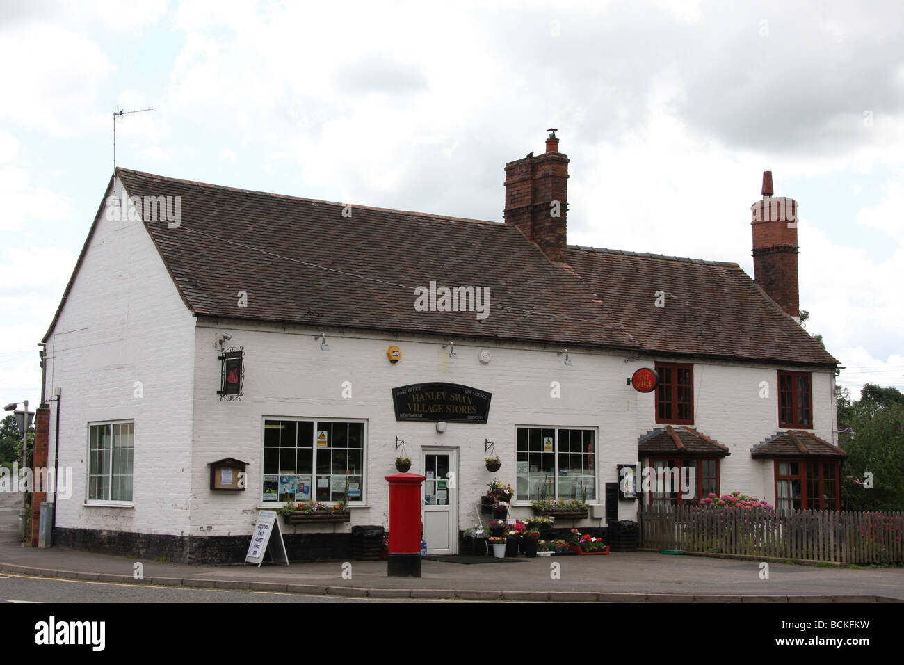 Village post box hi-res stock photography and images - Alamy