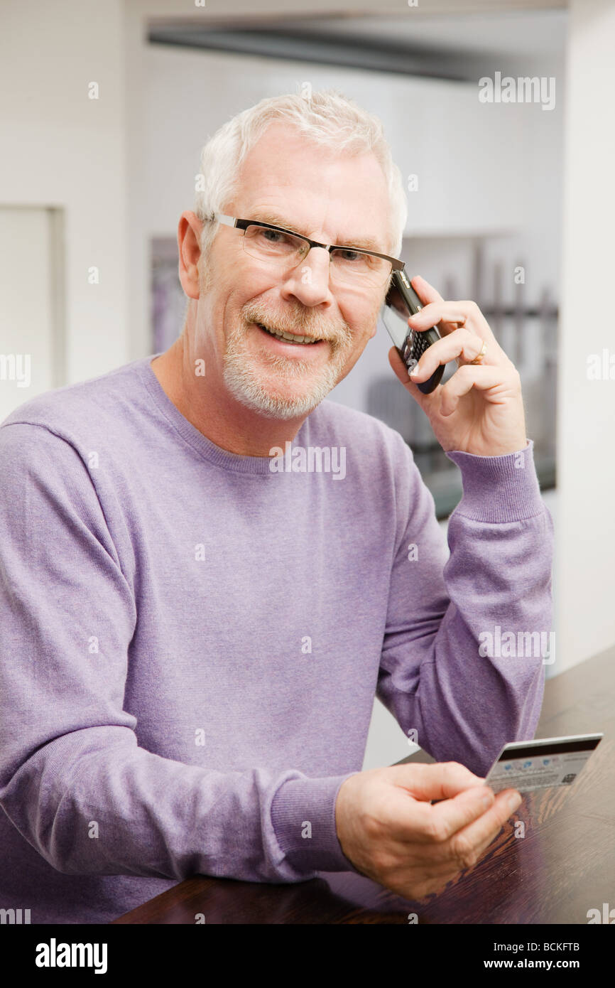 Telephone banking hi-res stock photography and images - Alamy