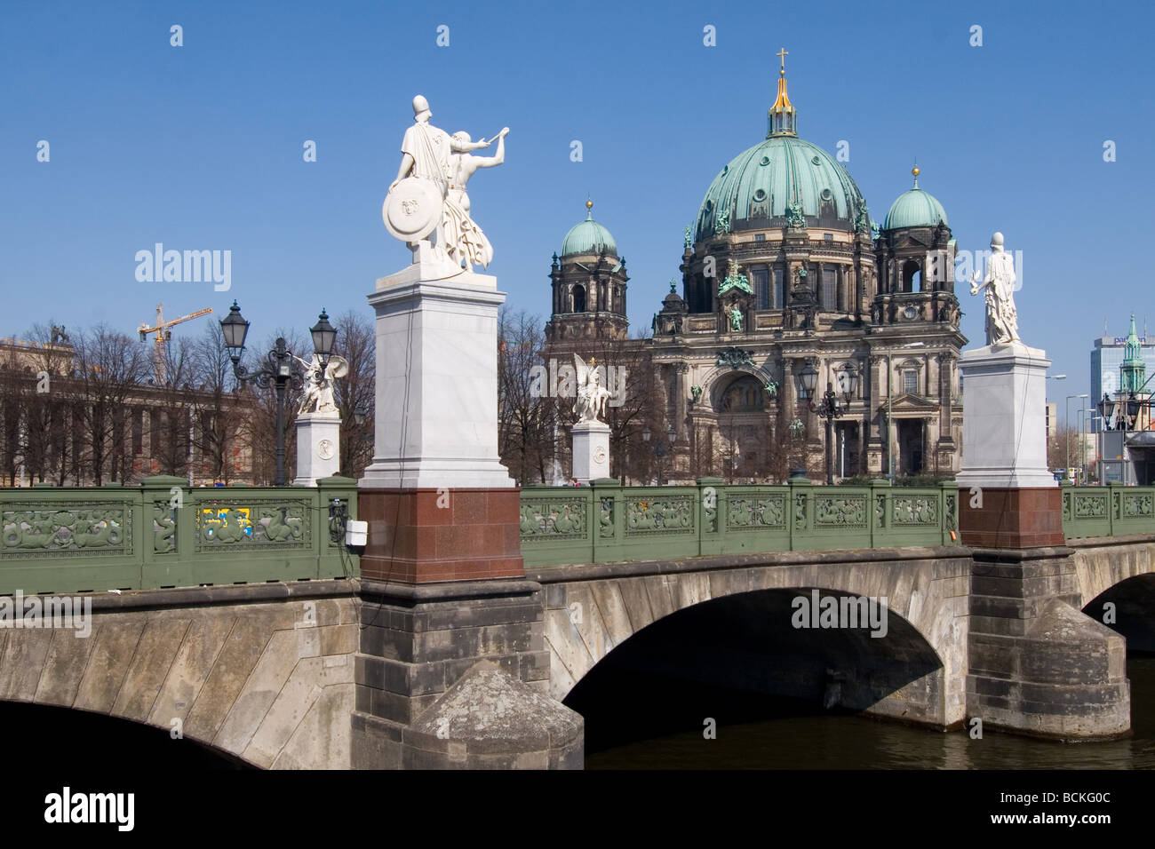 cathedral and Bridge Stock Photo - Alamy