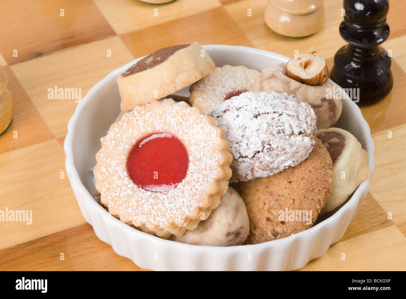 Ox eye cookie hi-res stock photography and images - Alamy
