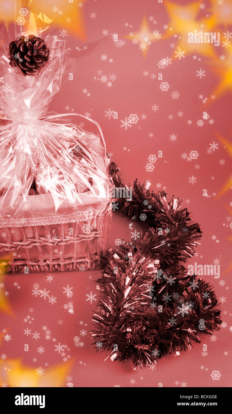 Close-up picture of christmas present Stock Photo - Alamy