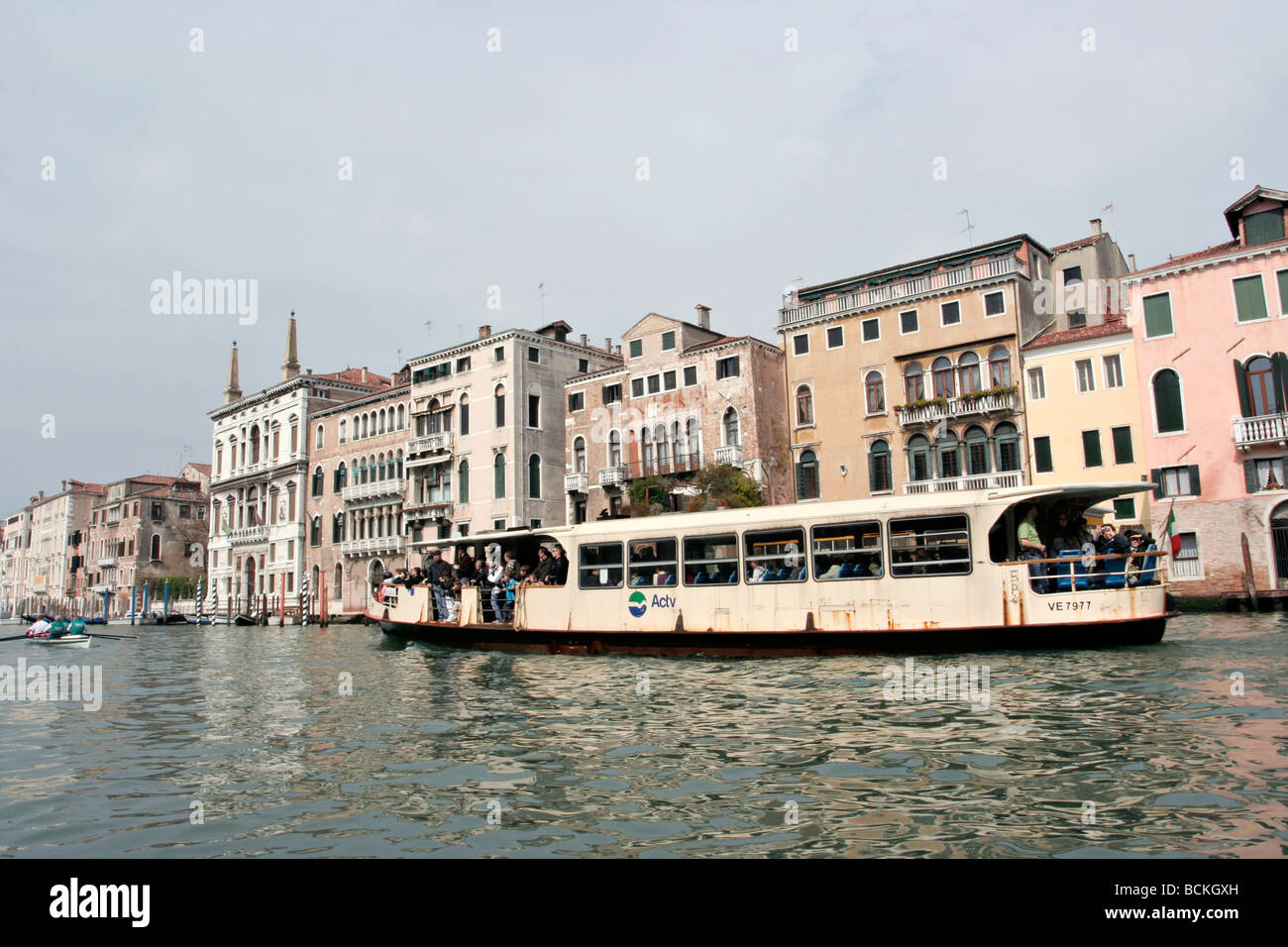 Venice water taxi tour hi-res stock photography and images - Alamy