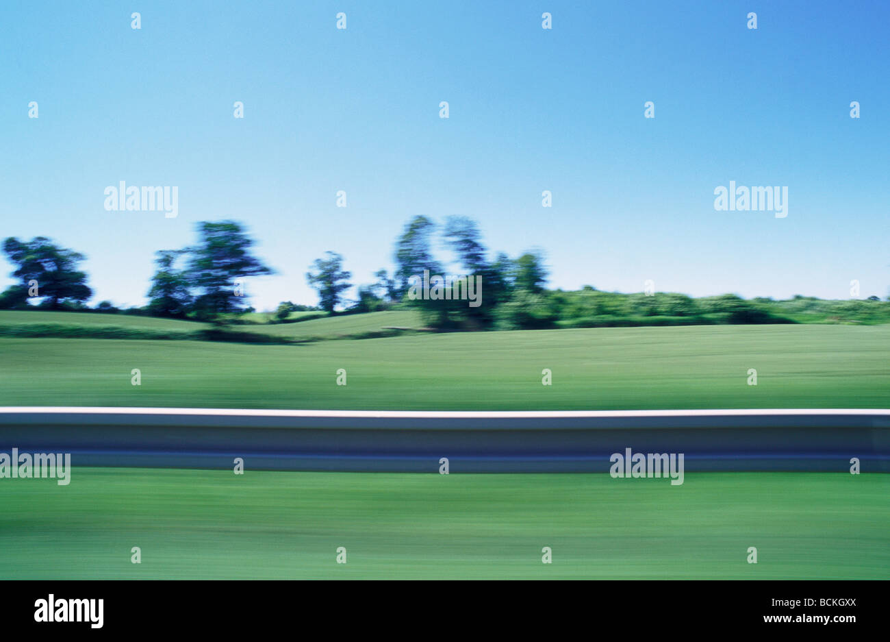 Landscape, blurred motion Stock Photo - Alamy