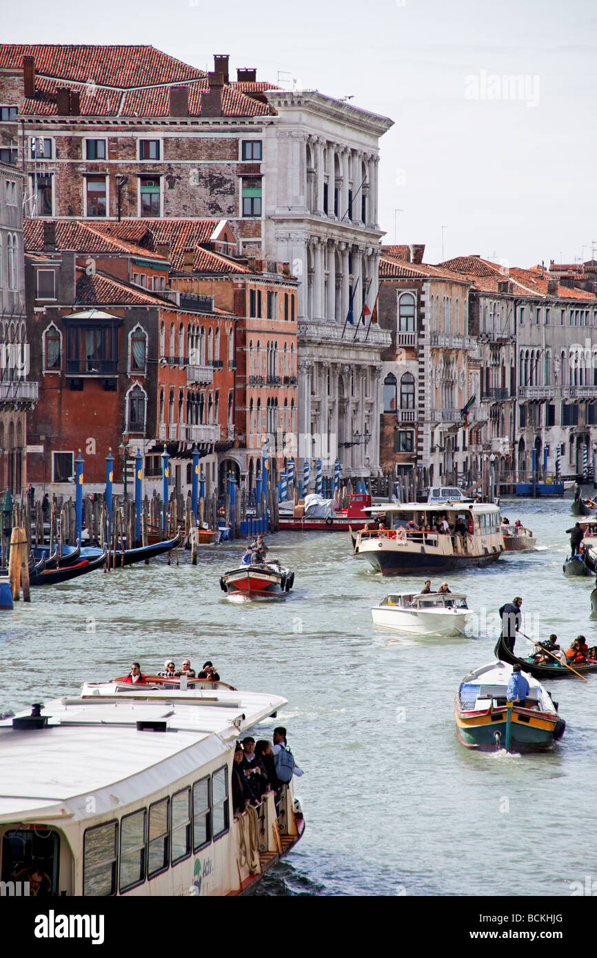 The famous Grand Canal in Venice, Italy, Europe Stock Photo - Alamy