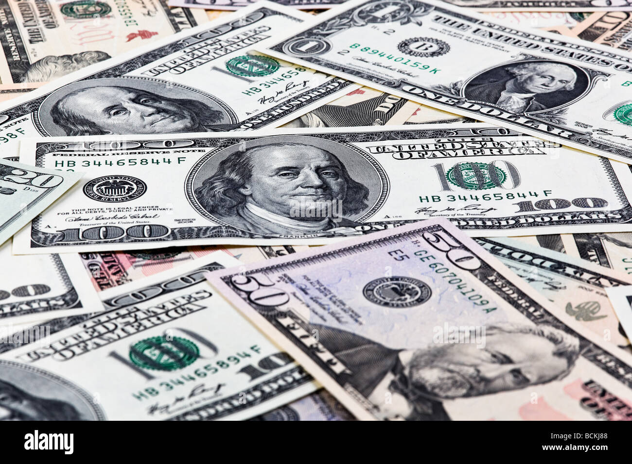 U.S. Dollars banknotes of the United States of America Stock Photo - Alamy
