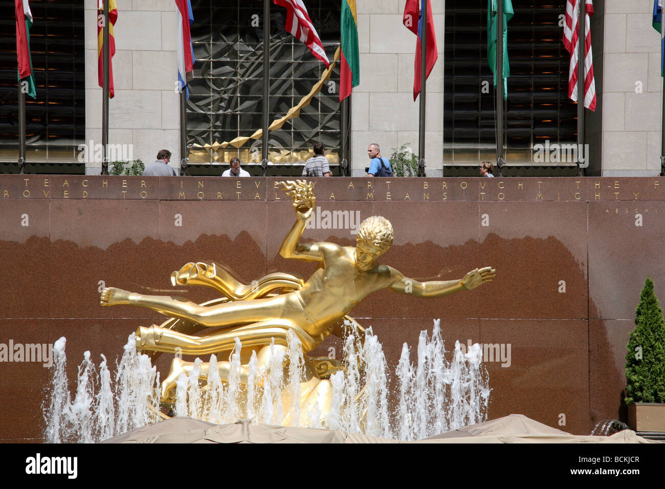 USA, New York, architecture, Rockefeller Center Stock Photo - Alamy