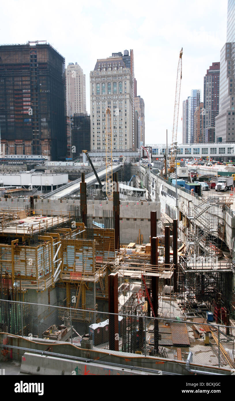 USA, New York, architecture, Ground Zero Stock Photo - Alamy