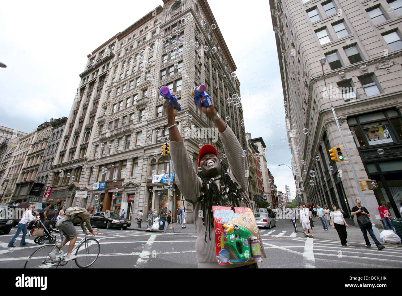 USA, New York, street scene Stock Photo - Alamy