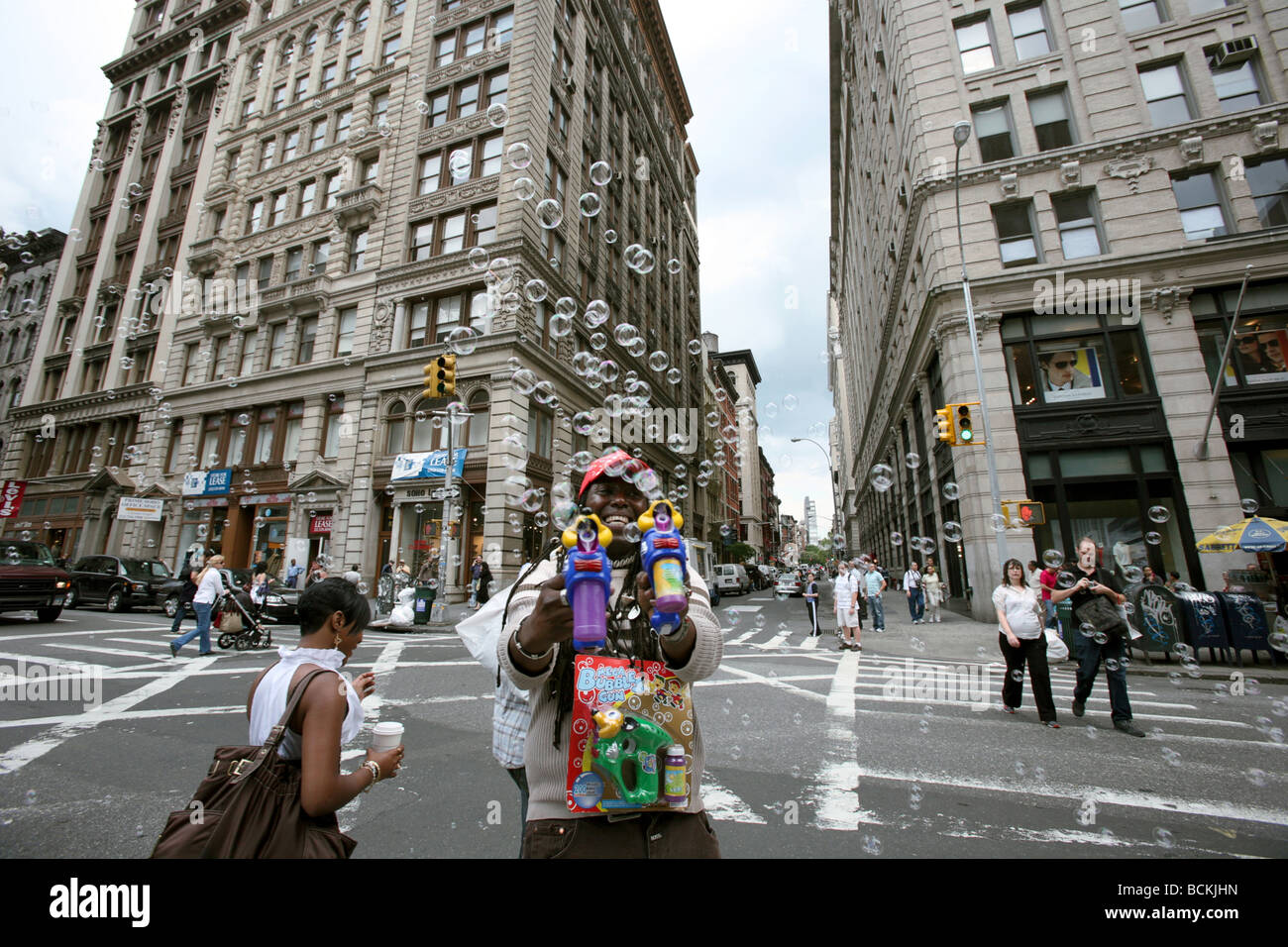 USA, New York, street scene Stock Photo - Alamy