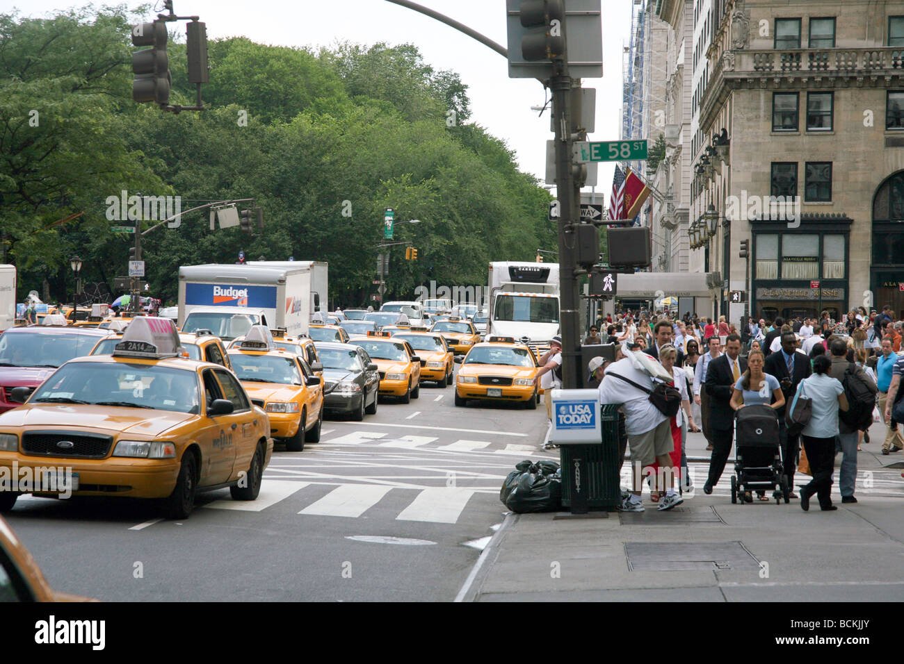 USA, New York, street scene Stock Photo - Alamy