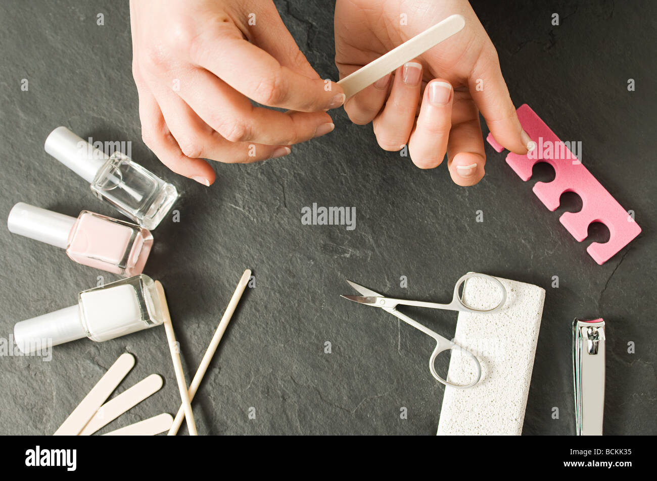 Manicuring hi-res stock photography and images - Alamy