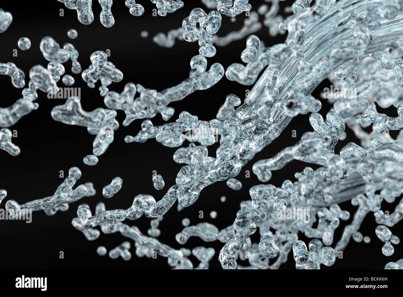 Water Splashing Background Stock Photo - Alamy