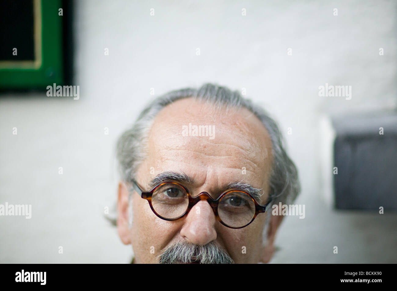 Old Man With A Mustache High Resolution Stock Photography and Images ...