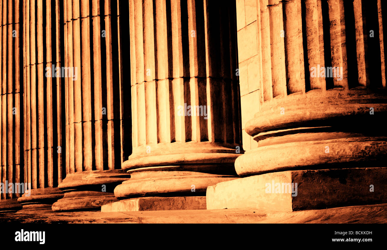 close-up of classical columns Stock Photo - Alamy