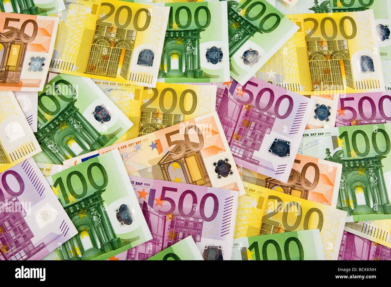 Banknotes of the European euro currency Stock Photo - Alamy