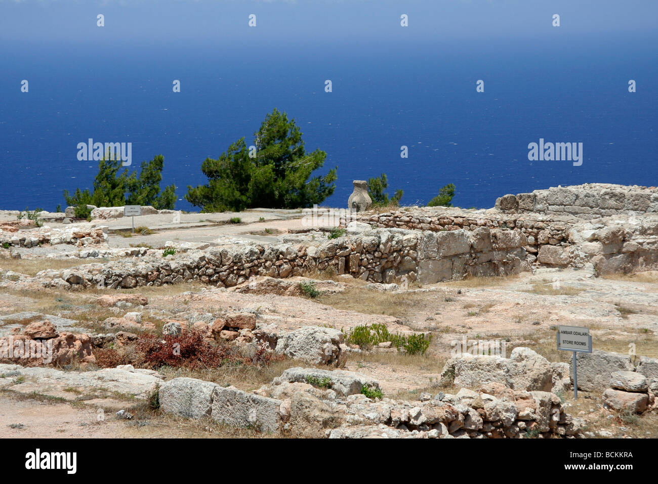 Vouni Palace Roman Ruins at Lefke North Cyprus Stock Photo - Alamy