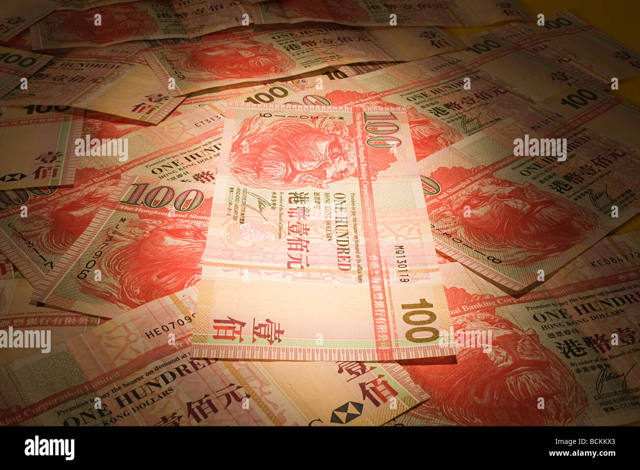 Hong kong banknotes Stock Photo - Alamy