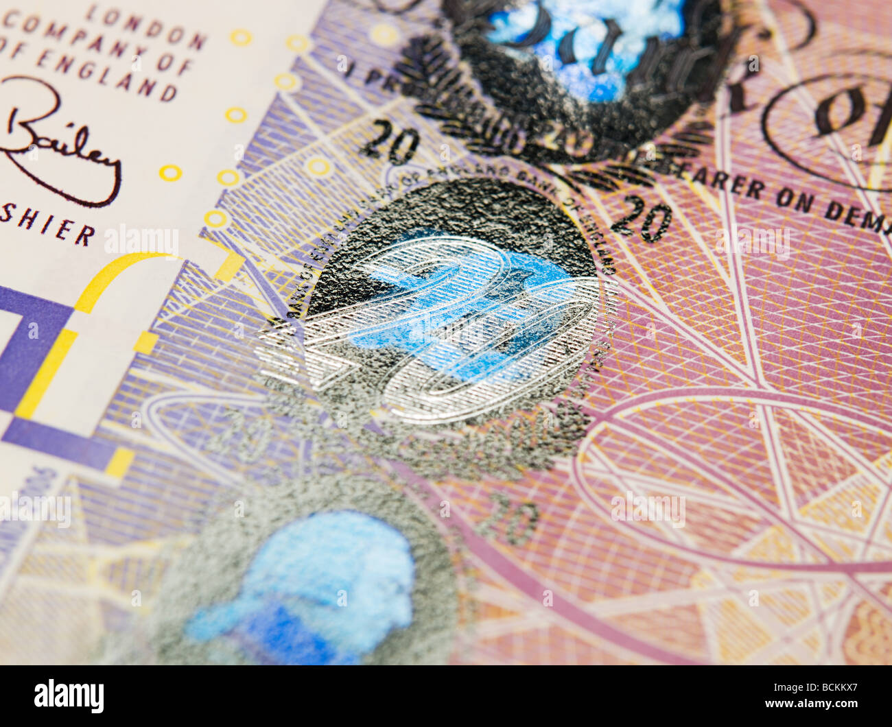 Twenty pound note hi-res stock photography and images - Alamy