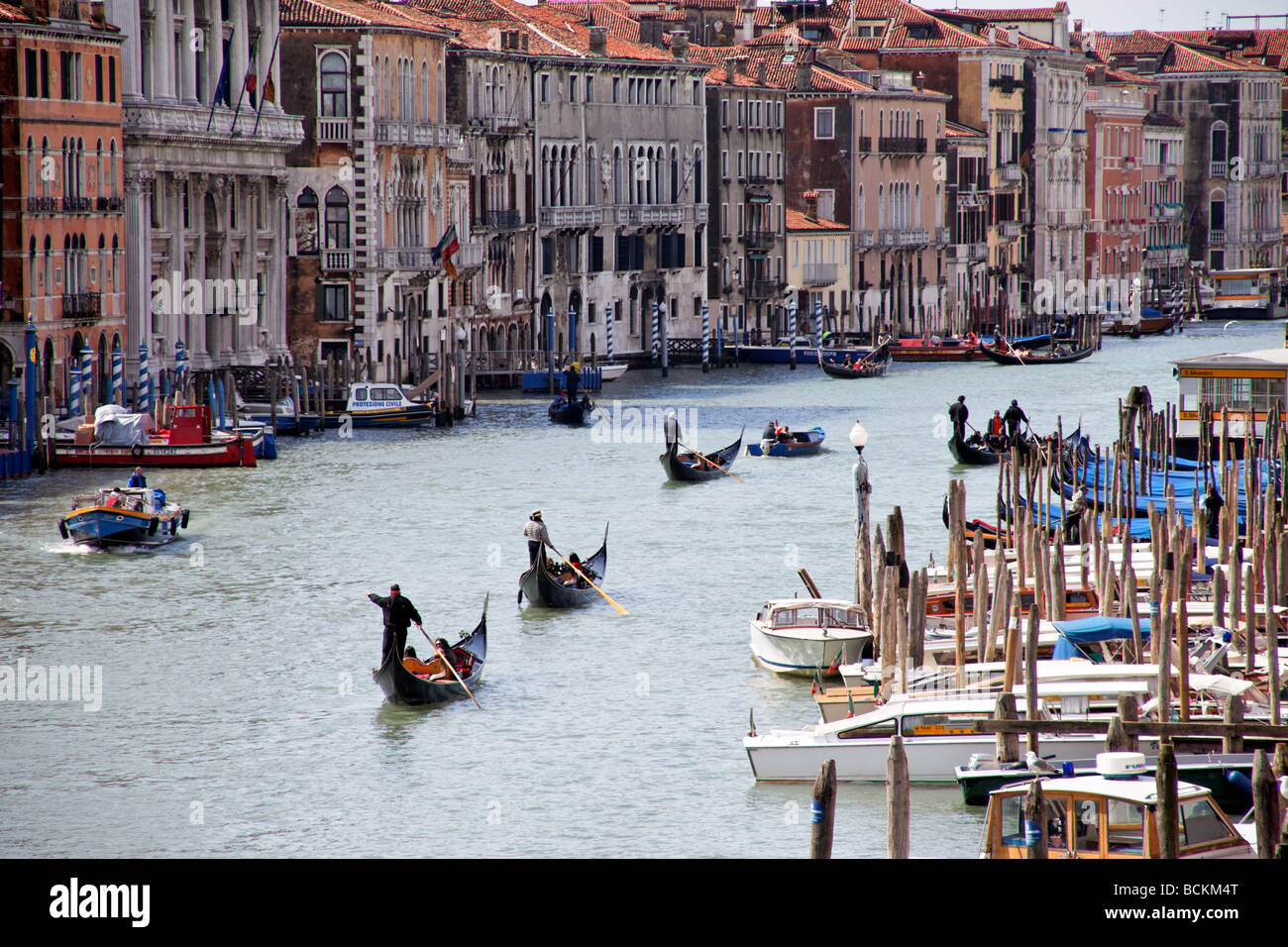 The famous Grand Canal in Venice, Italy, Europe Stock Photo - Alamy