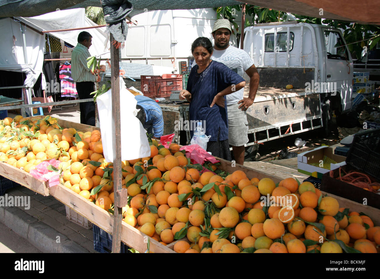 kyrenia Market North Cyprus Stock Photo - Alamy