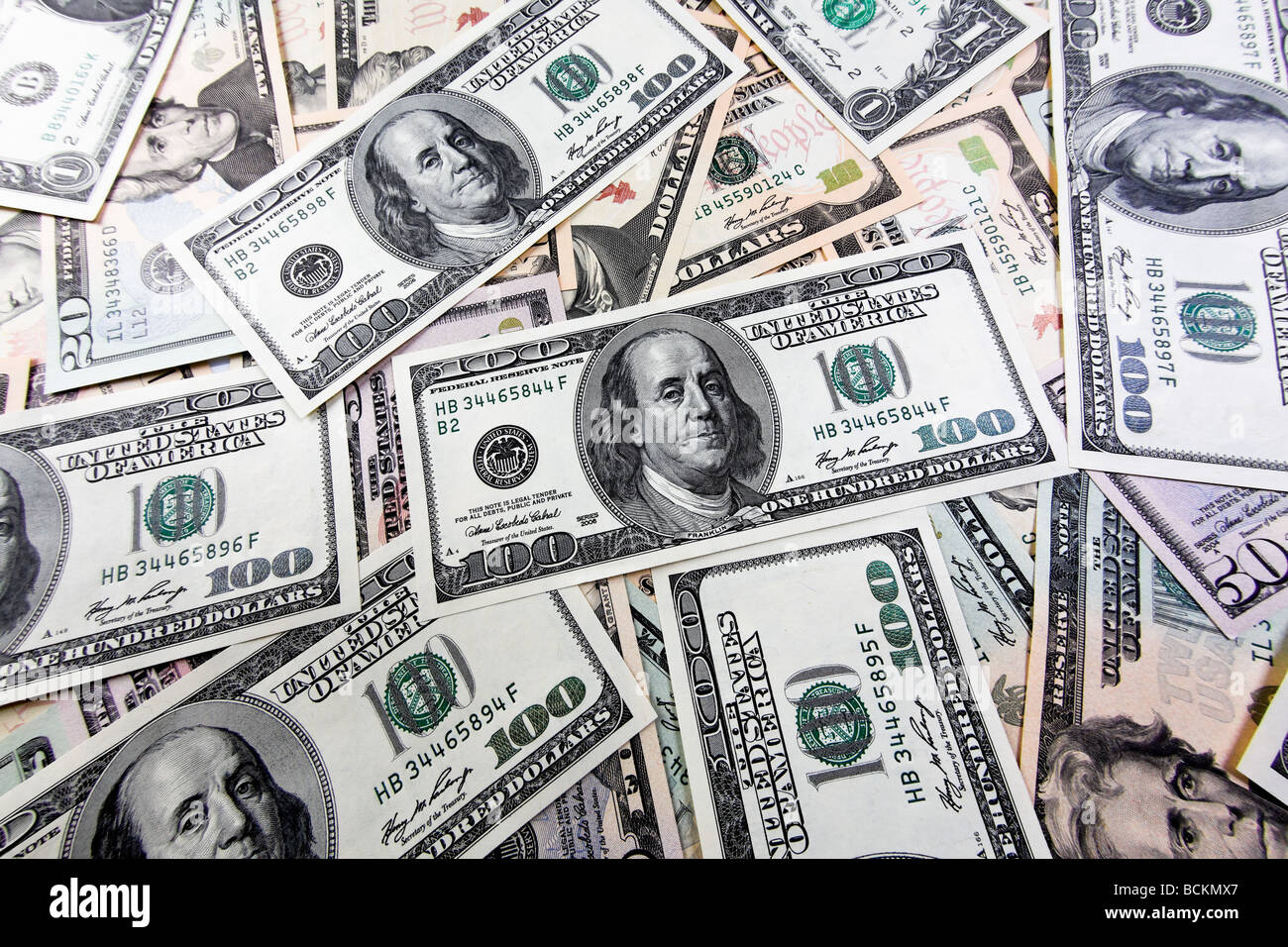 U.S. Dollars banknotes of the United States of America Stock Photo - Alamy