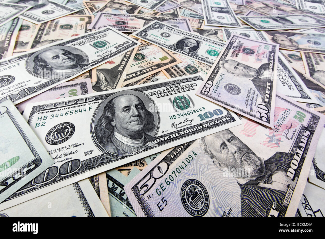U.S. Dollars banknotes of the United States of America Stock Photo - Alamy