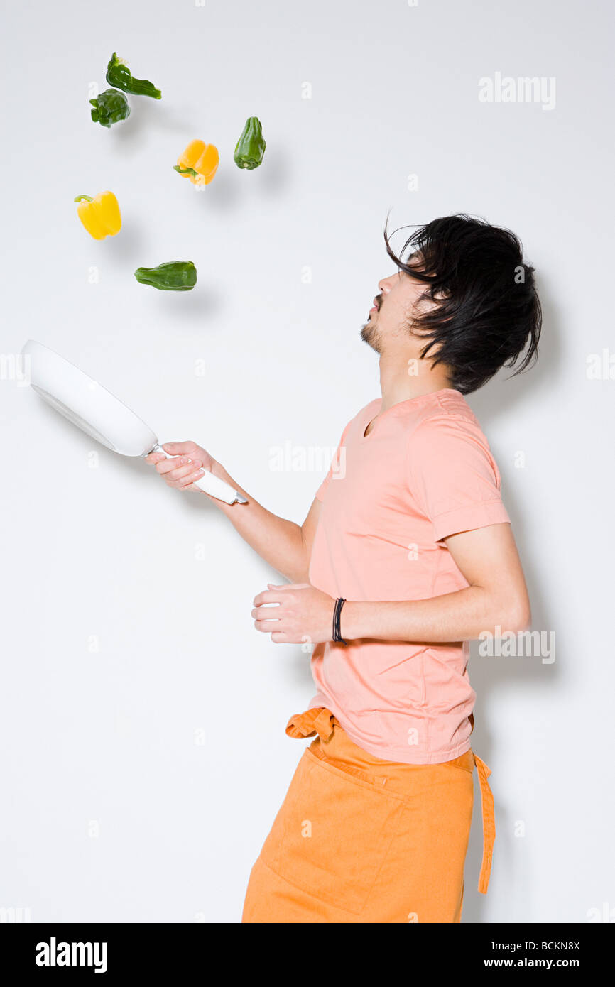 Tossing action hi-res stock photography and images - Alamy