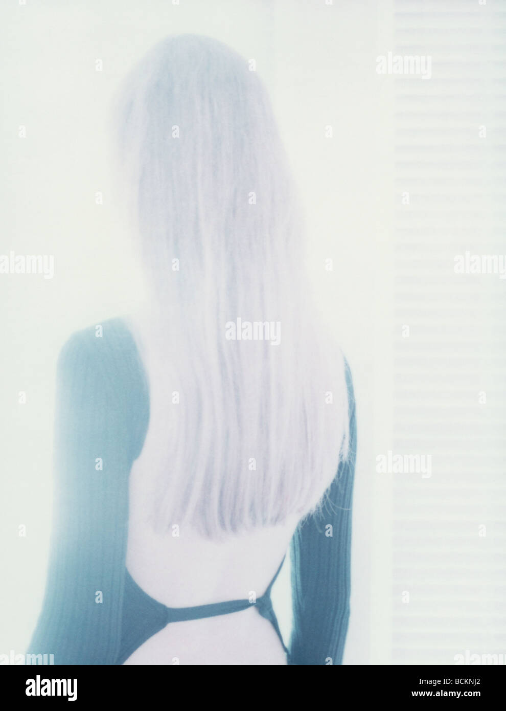 Woman, rear view Stock Photo - Alamy