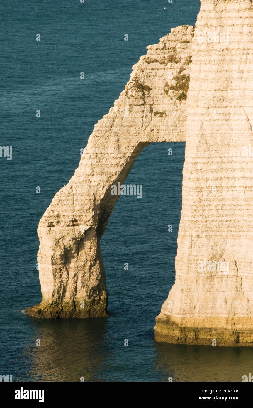 France, Normandy, Coast, Etretat, Porte d'Aval Arch Stock Photo - Alamy