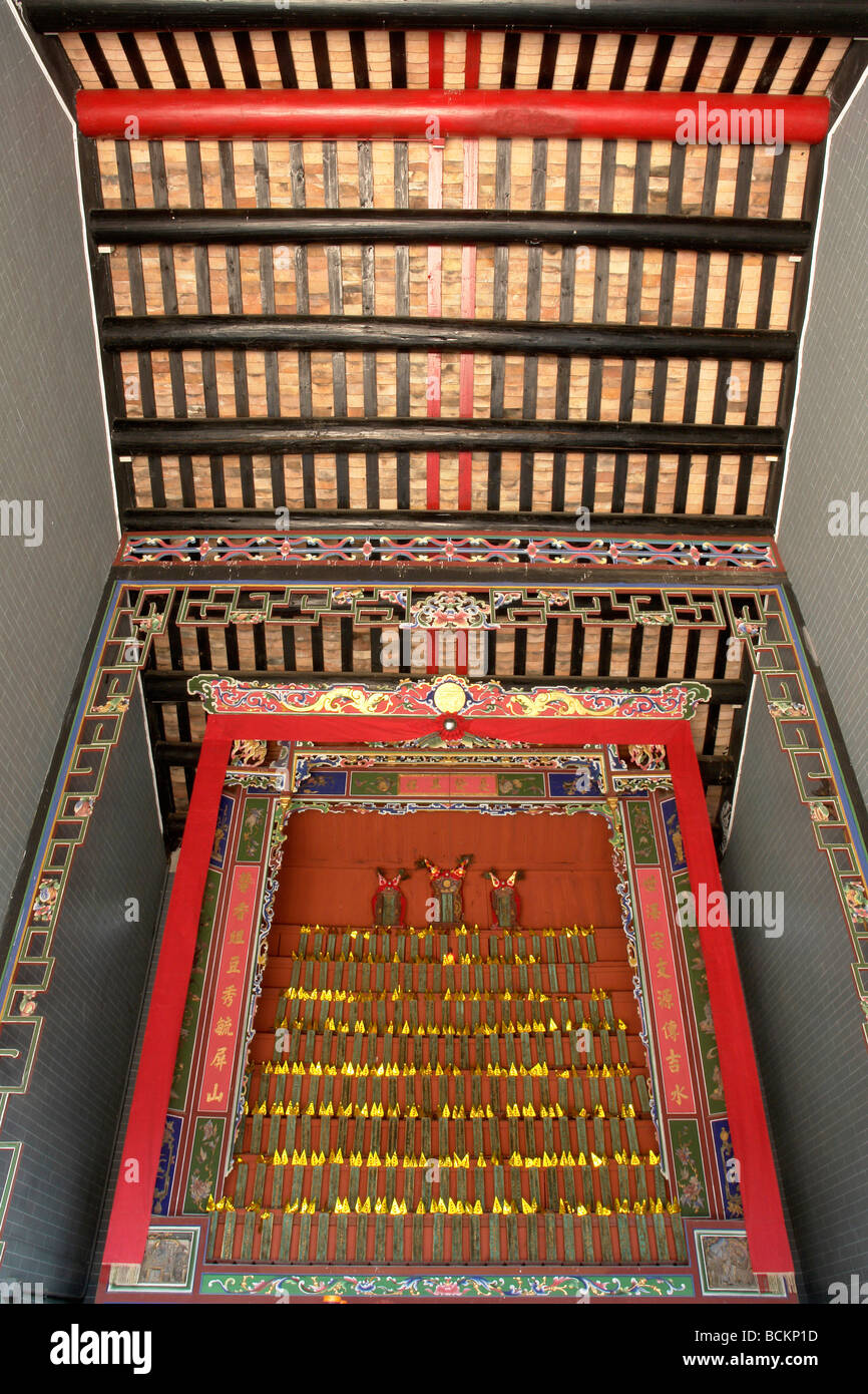 China Hong Kong Tang Clan ancestral Hall. Traditional chinese ...