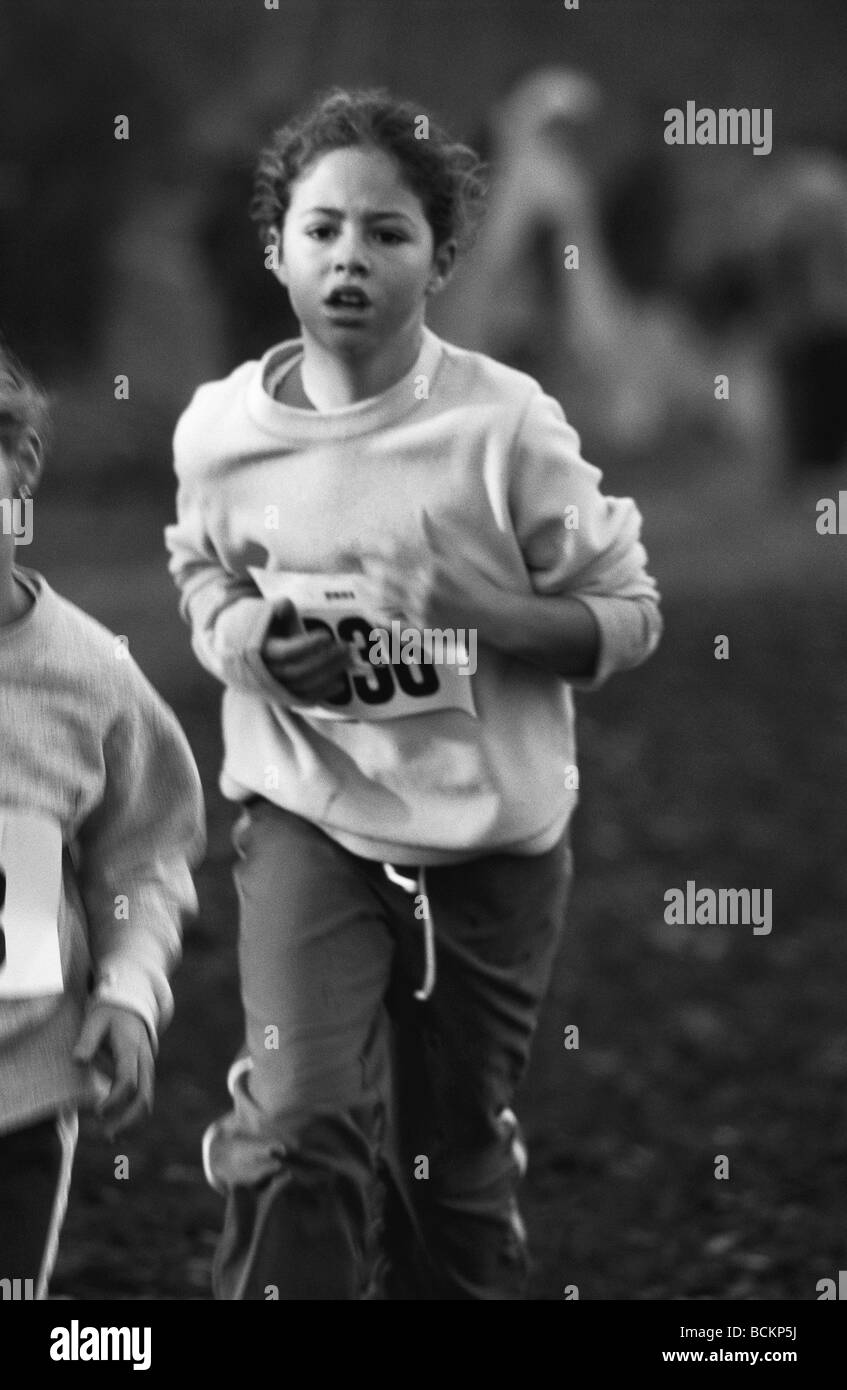 Cross country running children hi-res stock photography and images - Alamy