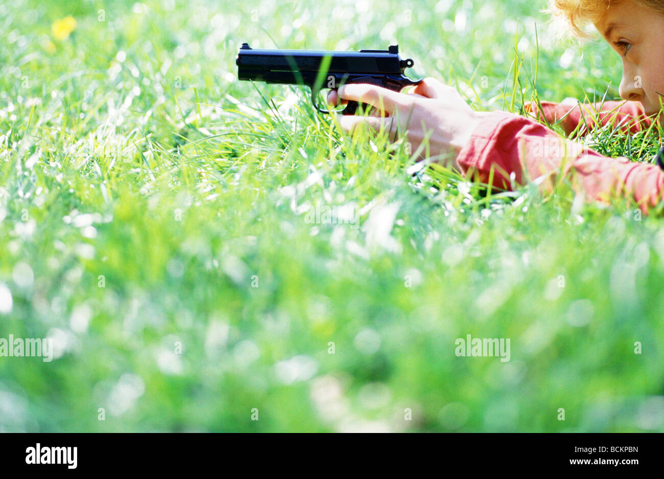 Pointing Gun Stock Photos & Pointing Gun Stock Images - Alamy