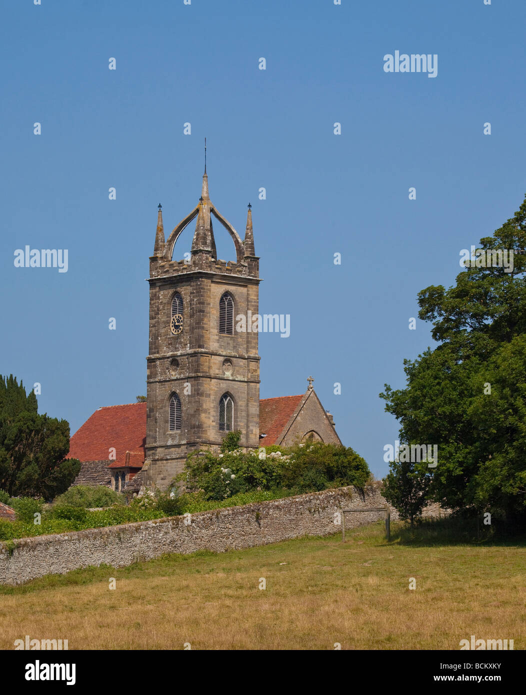All Hallows church tillington near petworth west Sussex england Stock ...