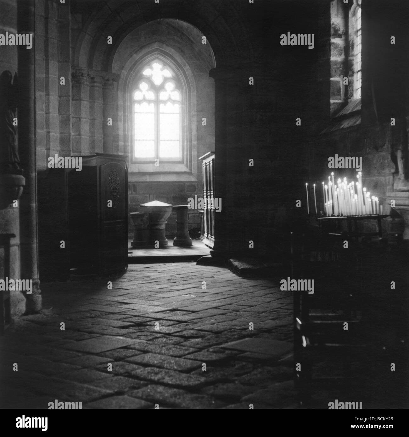 Church confessional Black and White Stock Photos & Images - Alamy