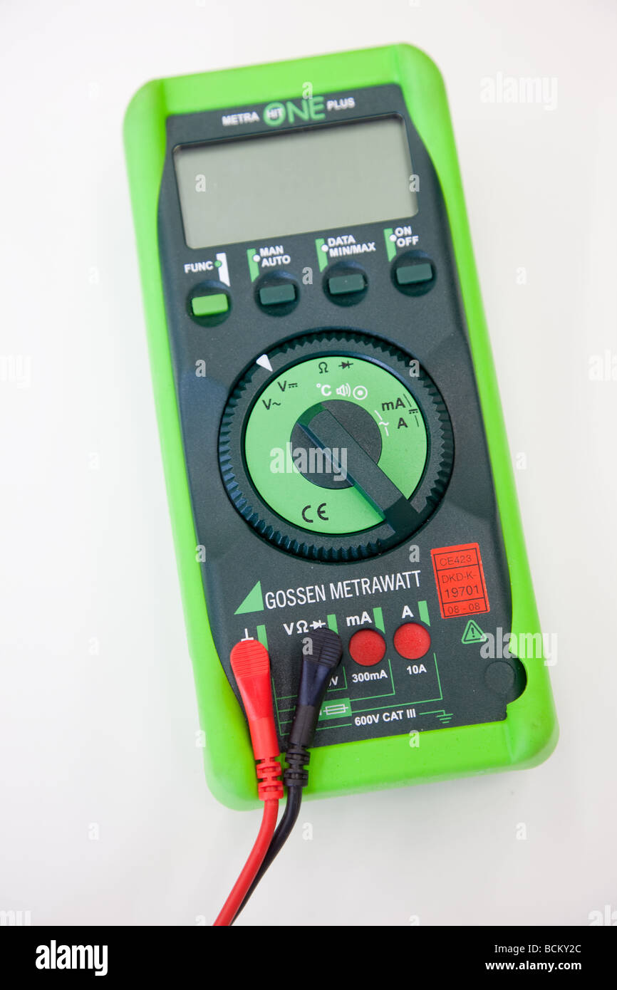 Digital ammeter electrical tester hi-res stock photography and images ...