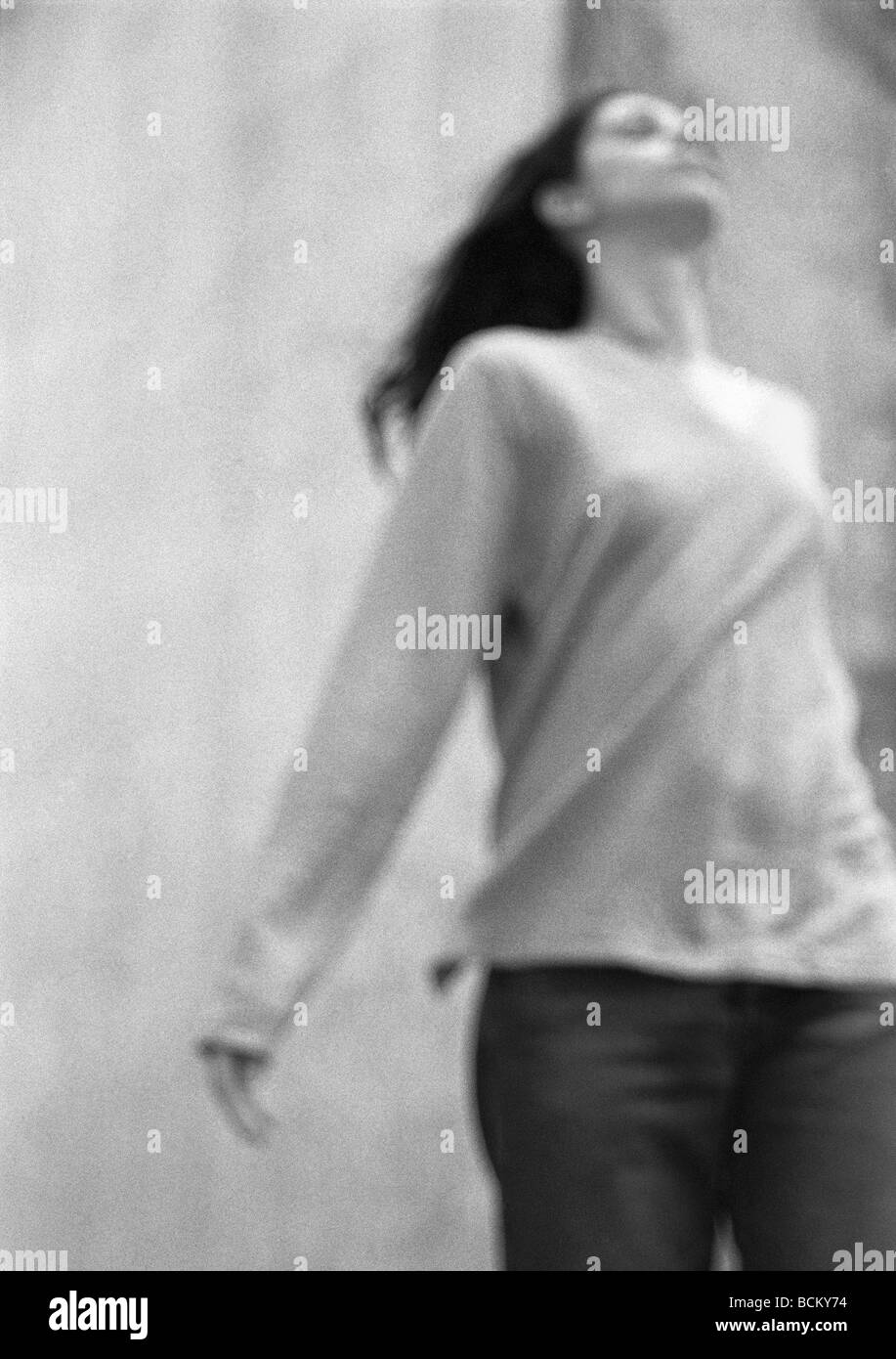 Back three quarter view Black and White Stock Photos & Images - Alamy