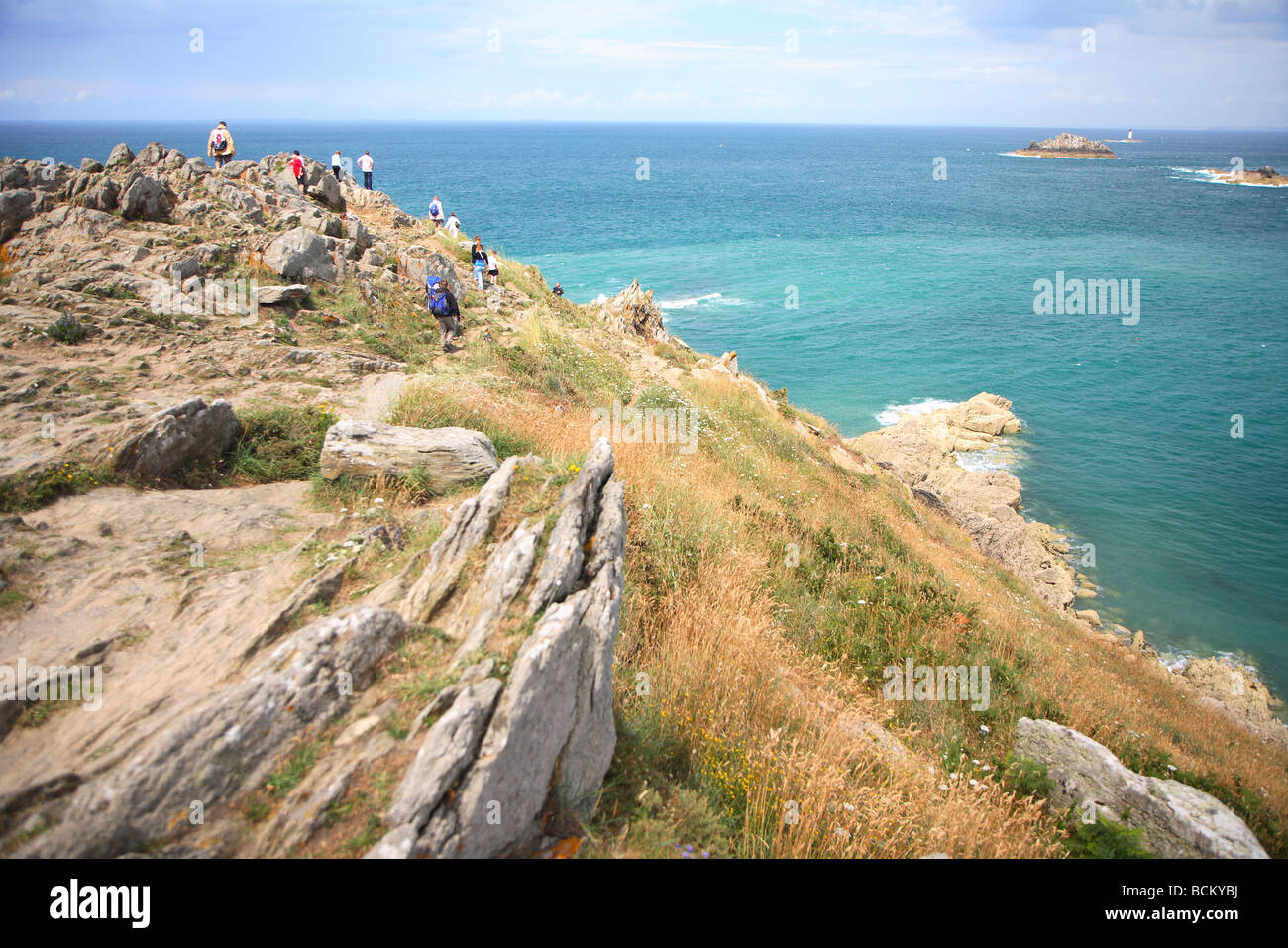 Pointe du grouin domaine naturel departemental hi-res stock photography ...