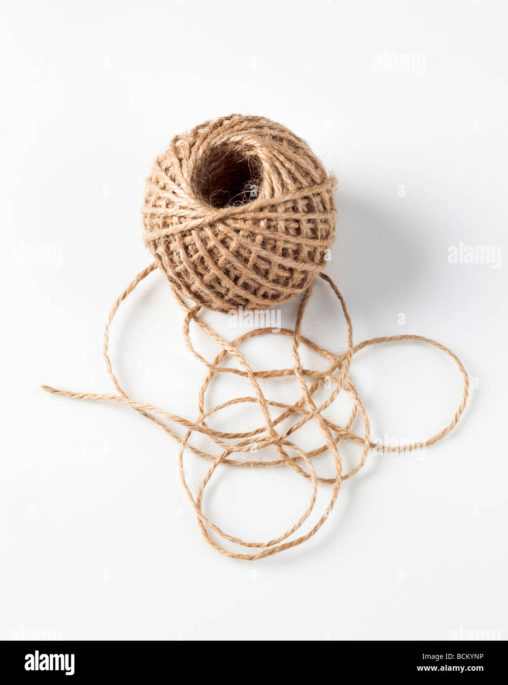 Ball of thick string Stock Photo - Alamy