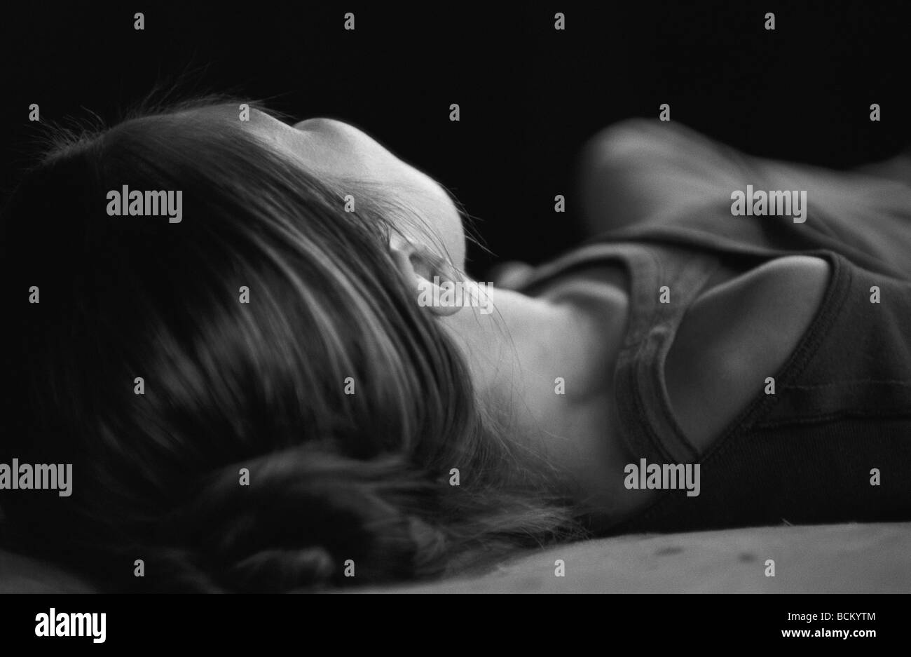 One shoulder top Black and White Stock Photos & Images - Alamy