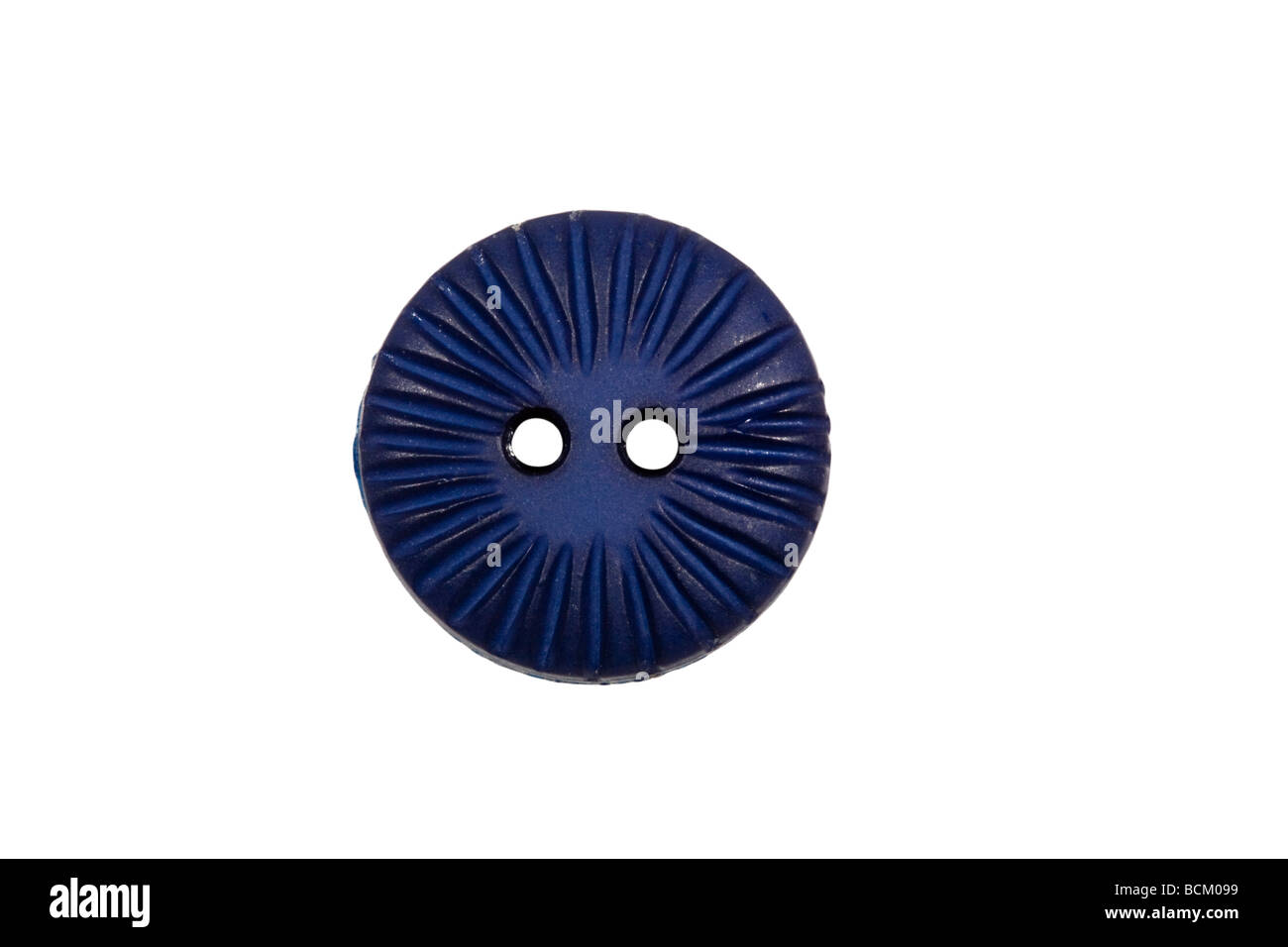 Blue coloured button Stock Photo - Alamy