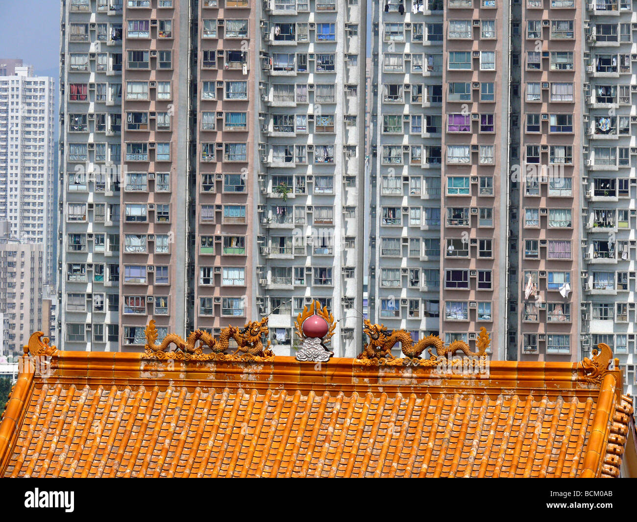 China Hong Kong Fanling Fung Ying Seen Koon temple, a Taoist temple ...
