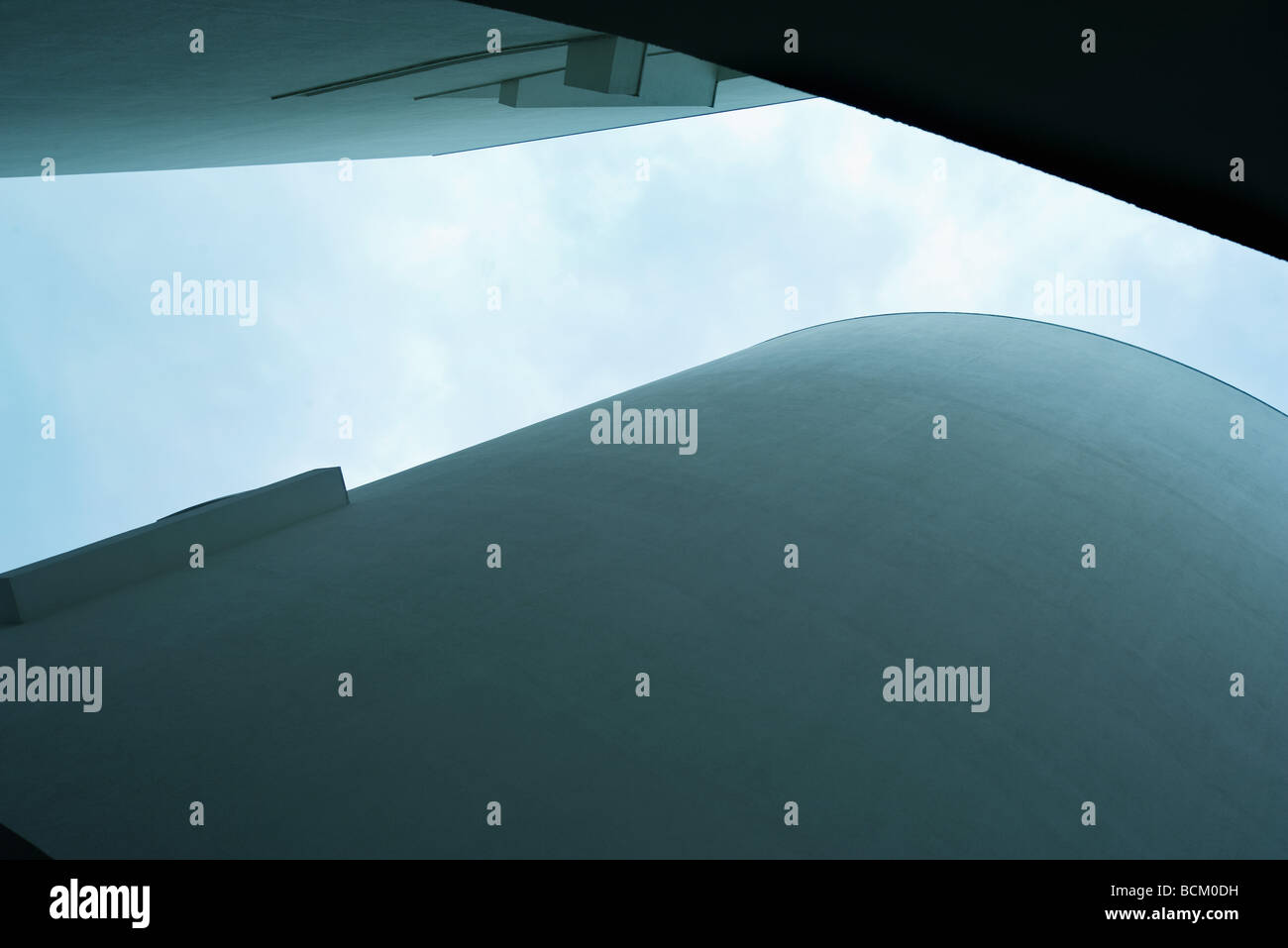 Architectural shot, view from directly below Stock Photo - Alamy