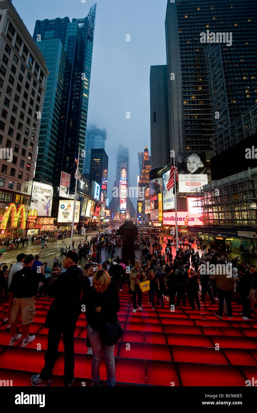 Times Square at Night Stock Photo - Alamy