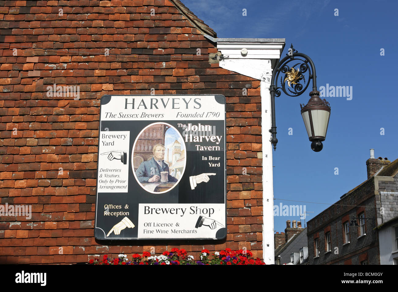 Harveys brewery shop sign hi-res stock photography and images - Alamy