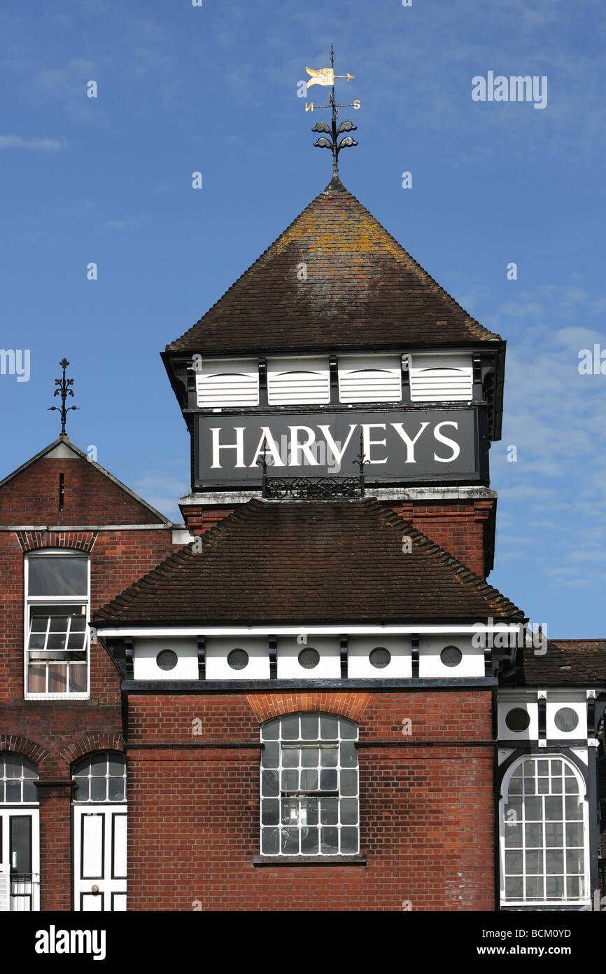 Harvey's Brewery Sign Stock Photo - Alamy